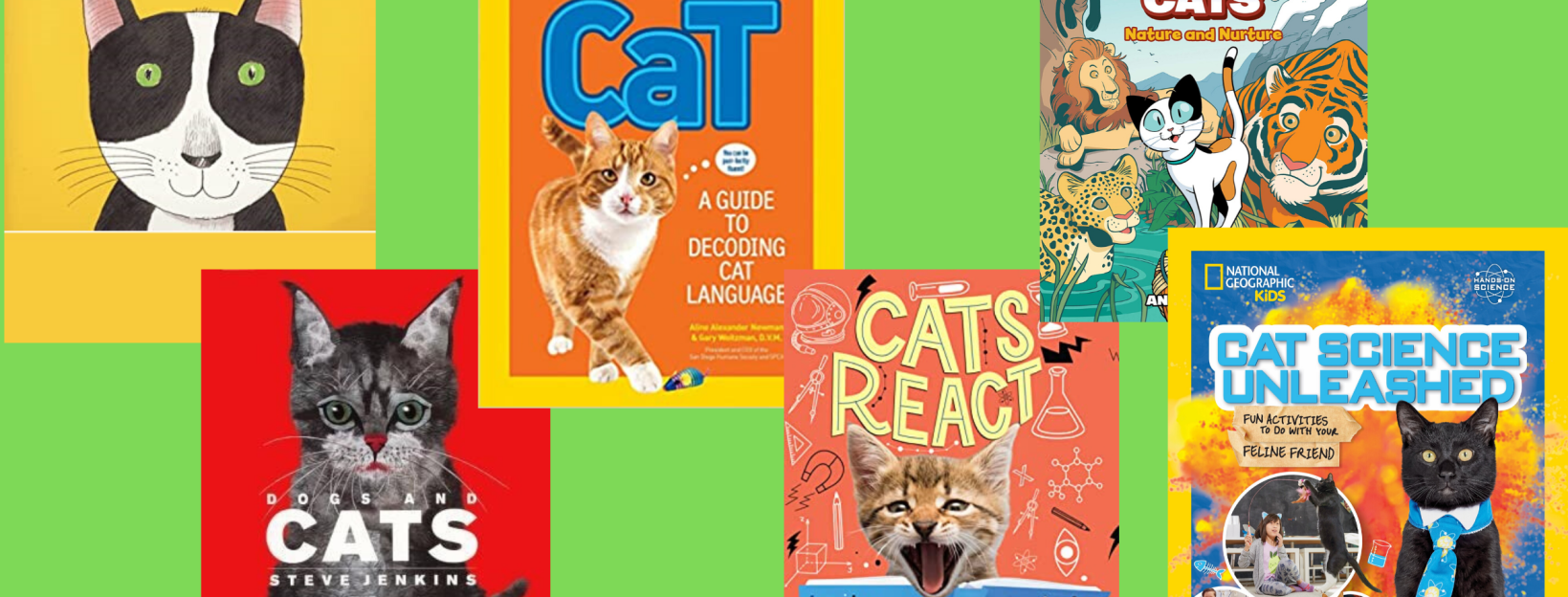 Great Books for Young Scientists and Their Cats – Once Upon a Science Book