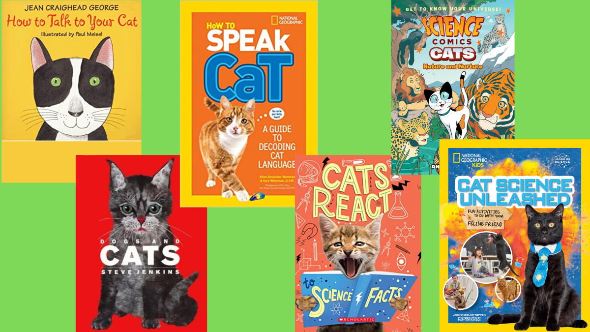 Great Books for Young Scientists and Their Cats – Once Upon a Science Book